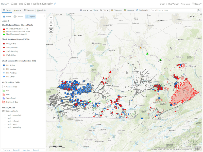 KGS Interactive Map Services - Kentucky Geological Survey